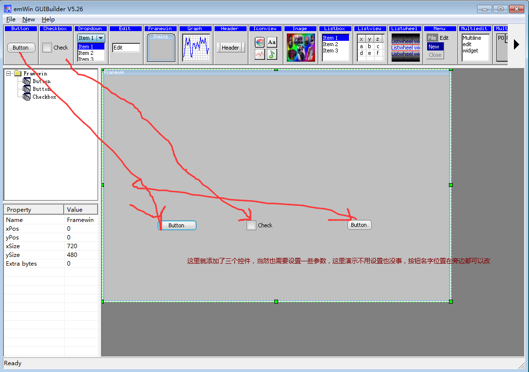 EMWIN入门第一课 在PC上仿真界面_emwin vs2022pc仿真-CSDN博客