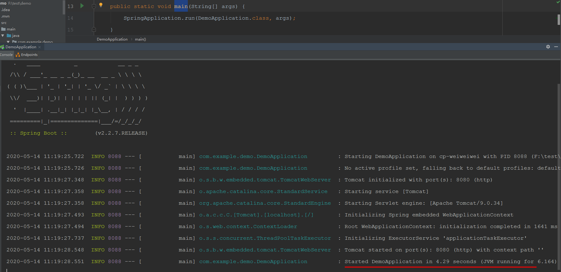 Spring Boot项目快速搭建演示及Spring Quickstart Guide中文翻译-CSDN博客