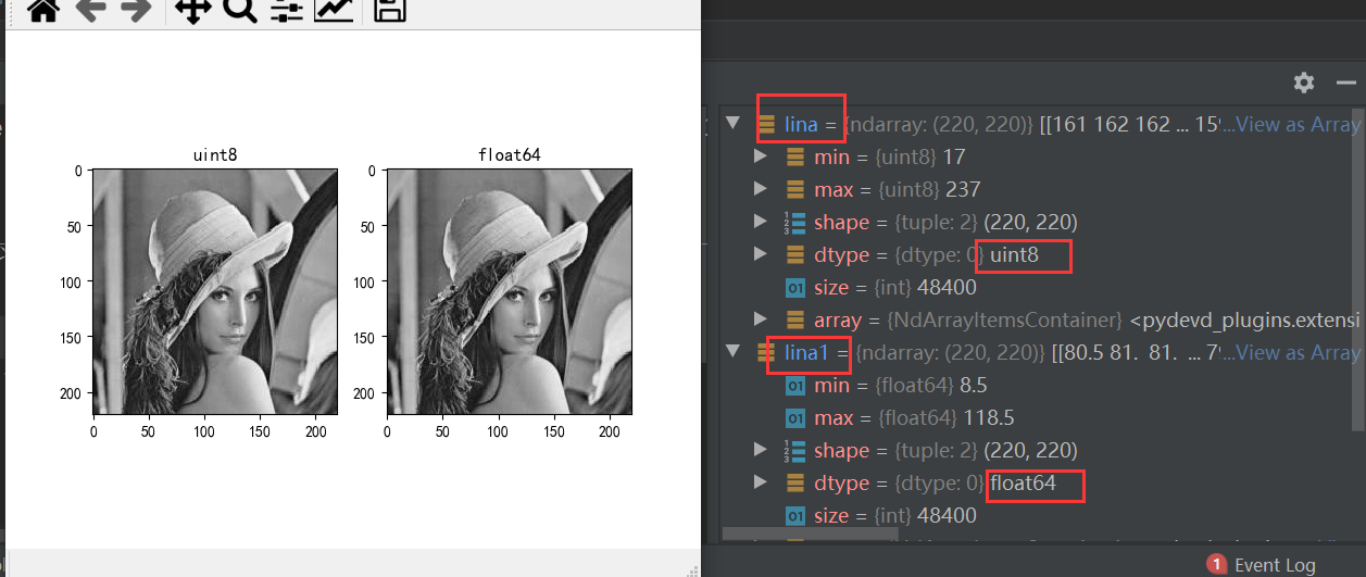numpy强制类型转换|图像线性增强|不同数据类型与图像的显示_numpy 32f转8u-CSDN博客
