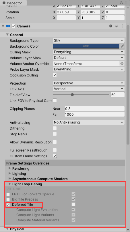 Unity HDRP 如何开启最大灯光数量_uinity hdrp多个灯光-CSDN博客