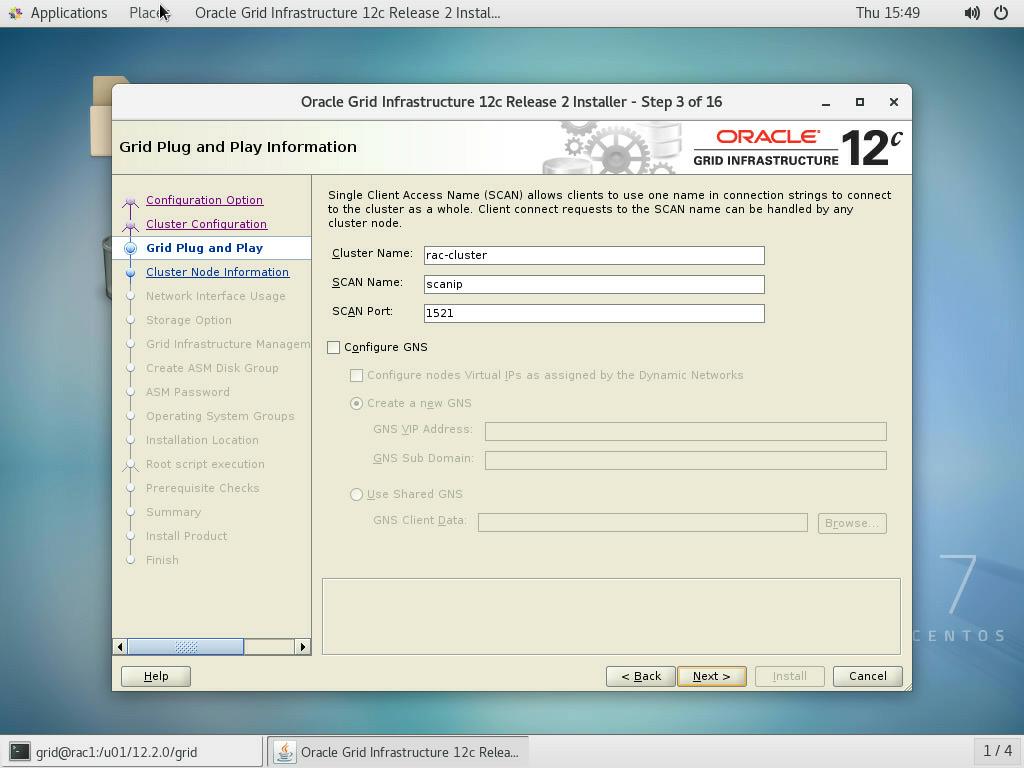 Oracle 12c RAC--安装grid_configure oracle grid infrastructure a new cluster-CSDN博客