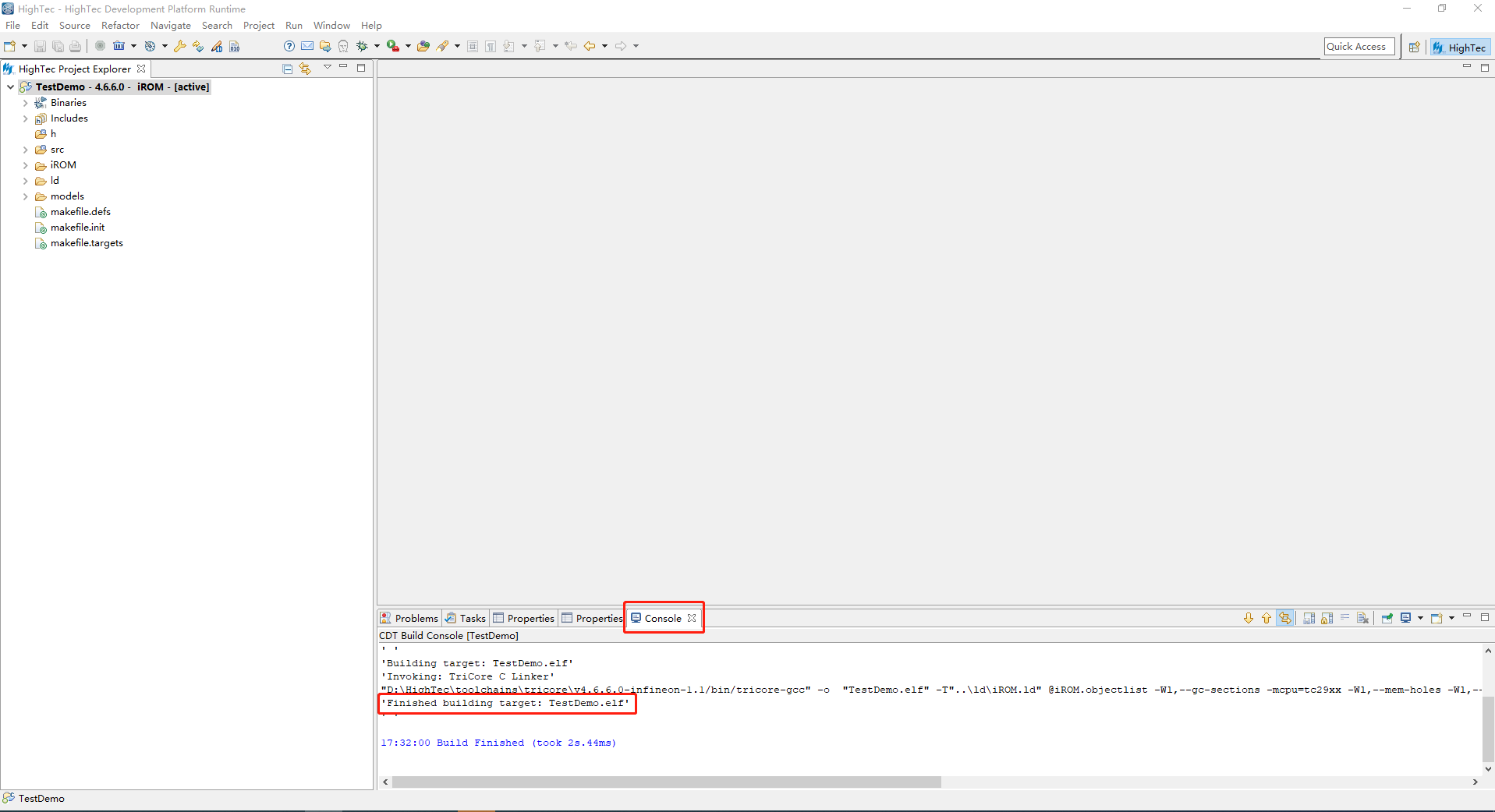 AURIX TriCore学习笔记二：基于HighTec + UDE开发调试工程_tricorehightec-CSDN博客