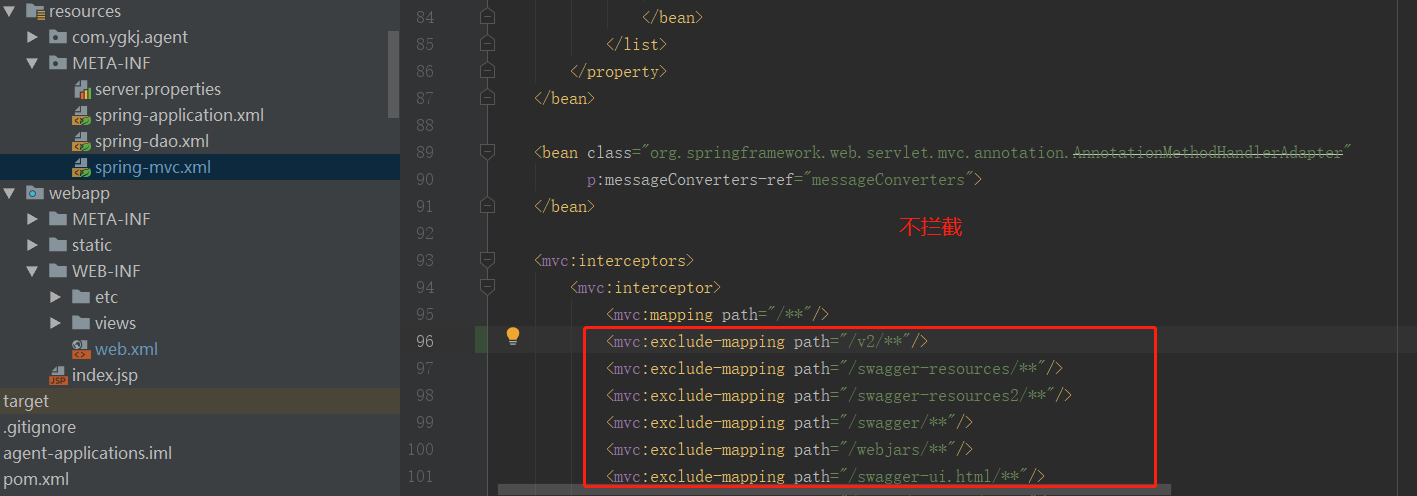 SpringMvc Swagger2集成失败：${springfox.documentation.swagger.v2.path:/v2/api-docs}_swagger2 api-docs ...