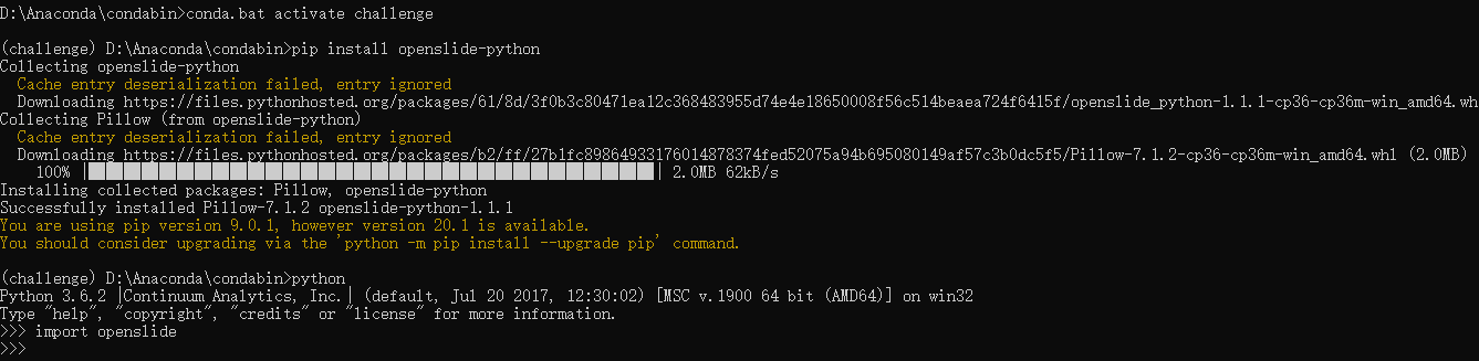 在anaconda虚拟环境下安装openslideanaconda安装openslide Csdn博客 