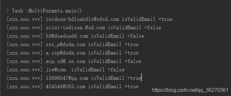 Java 电子邮箱格式验证,使用正则表达式java邮箱正则表达式 Csdn博客