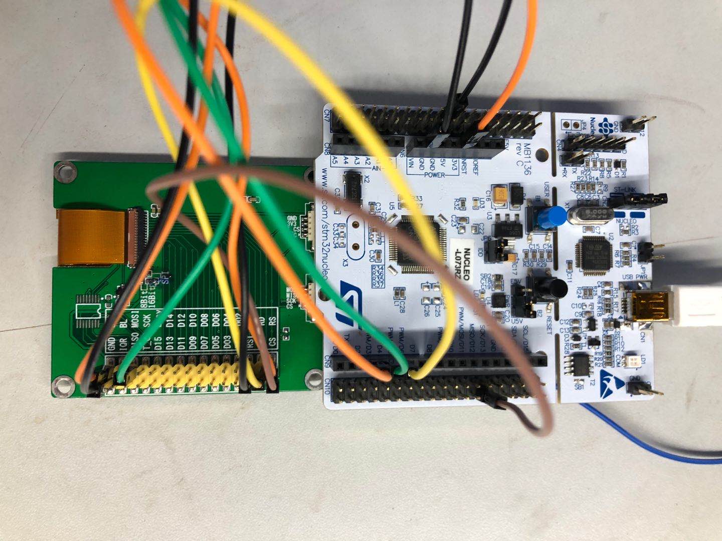 stm32L073RZ+ILI9341 driver IC spi四线串行通信点亮屏幕_stm32l0 spi屏幕-CSDN博客