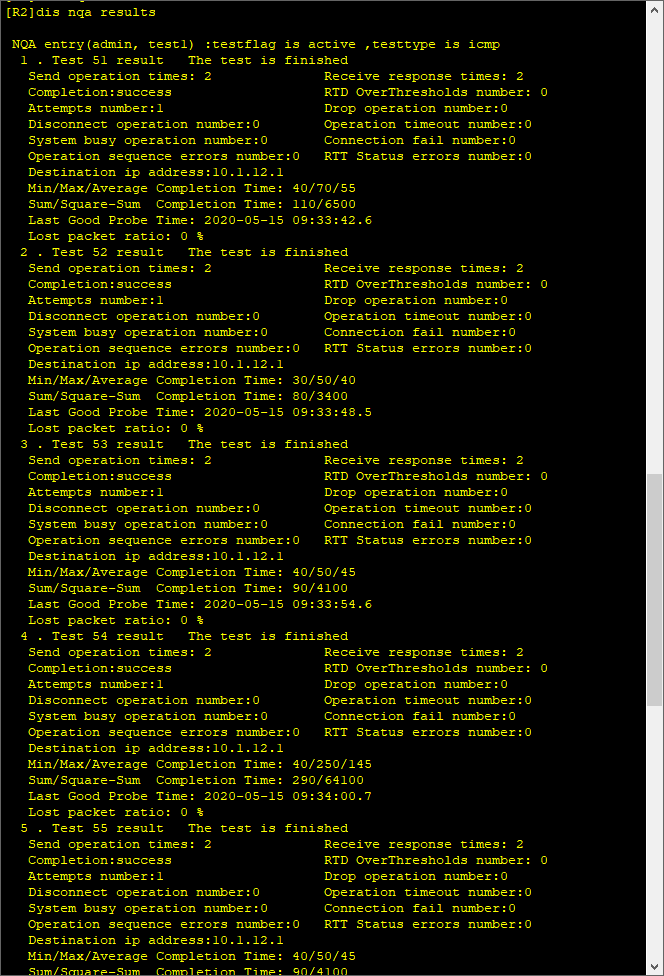 【ENSP模拟器】路由基础（HCNP）——静态路由与NQA联动_ensp nqa配置-CSDN博客