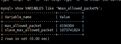 解决com.mysql.cj.jdbc.exceptions.PacketTooBigException: Packet for query is too large (3009 大于 ...
