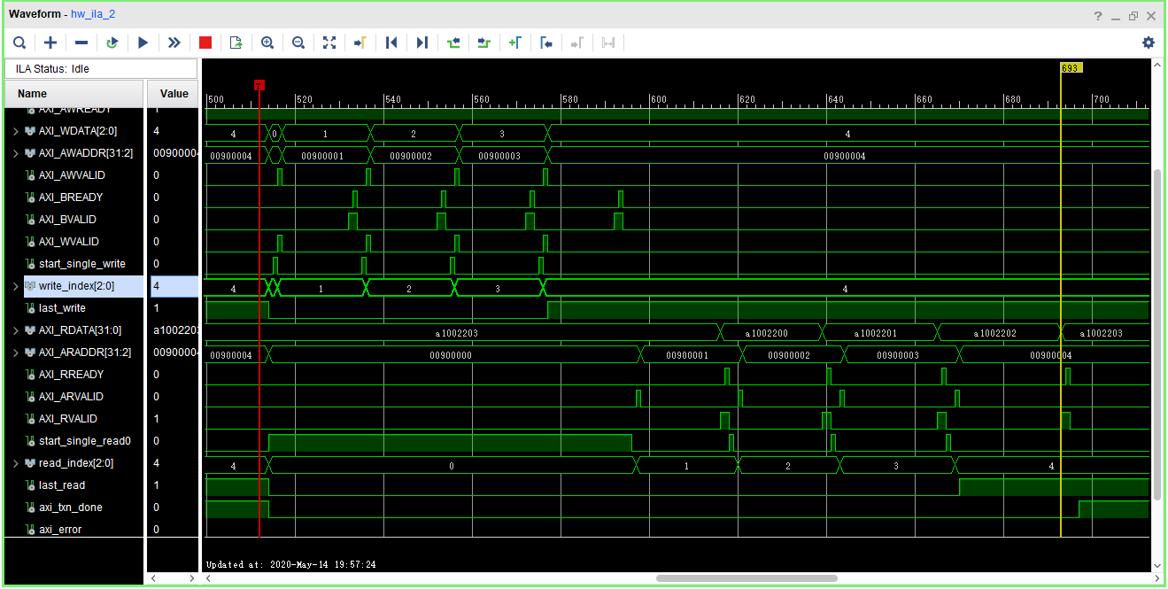 PL读写DDR3 实现PS和PL间的数据交互 时序波形图_leon_zeng0的博客-CSDN博客
