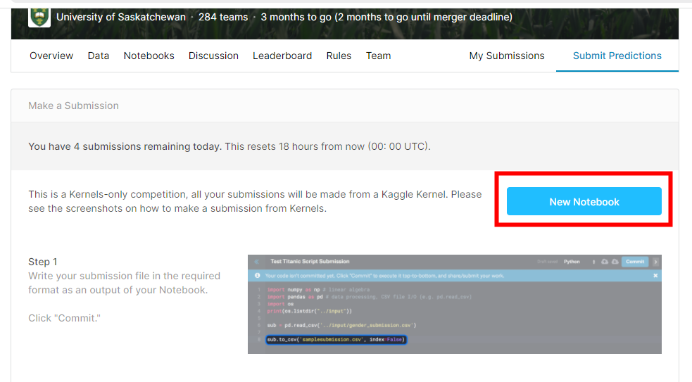 kaggle 提交结果(submission.csv) windows平台_kaggle怎么提交结果-CSDN博客