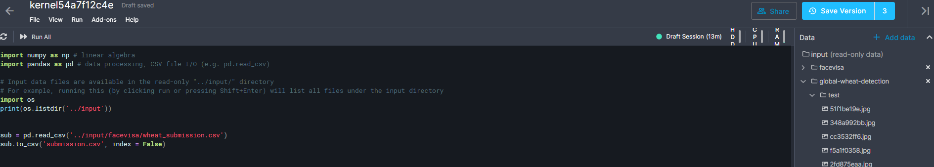 kaggle 提交结果(submission.csv) windows平台_kaggle怎么提交结果-CSDN博客