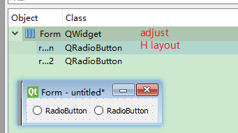 【QTdesigner】课时38.单选按钮控件（QRadioButton）【pyqt5+QTdesigner模式】_qt designer qradiobutton-CSDN博客