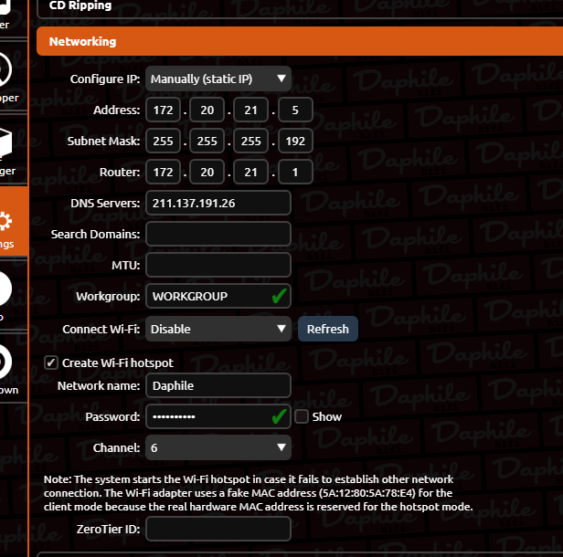 Daphile系统中网络共享功能设置_daphile无线网络的设置-CSDN博客