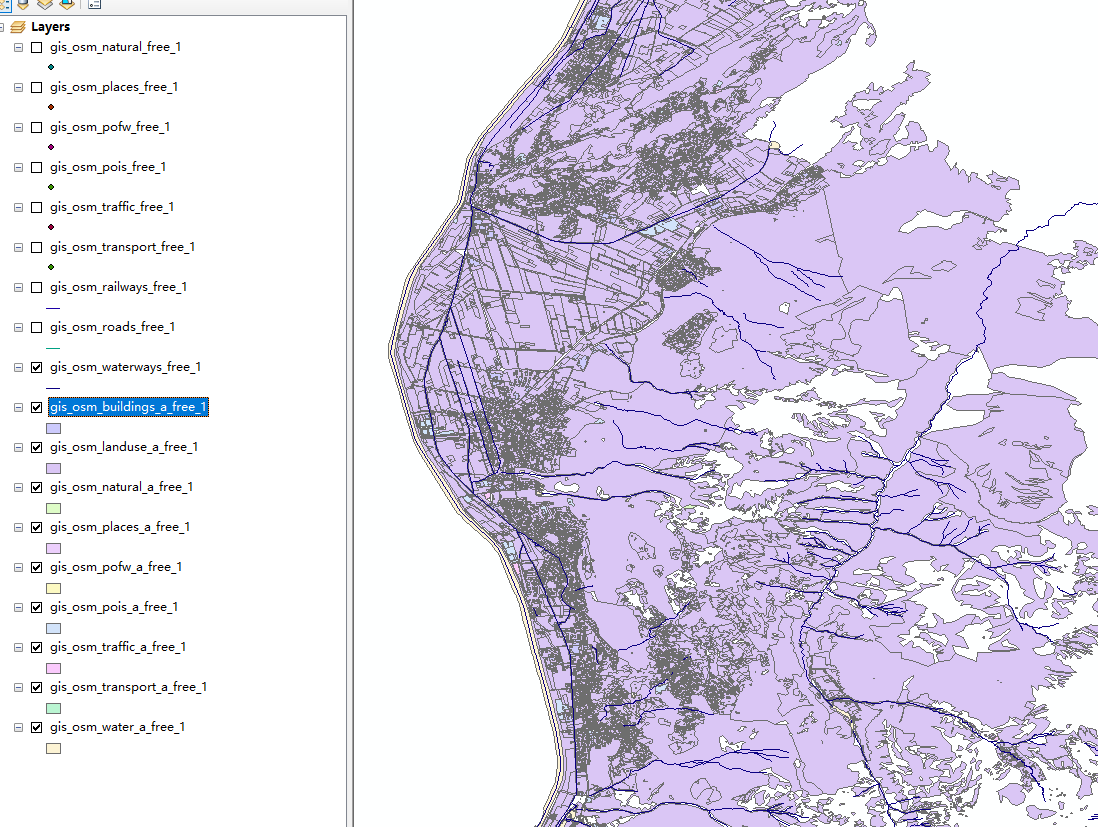 GIS建筑，道路，地类，道路，水域矢量数据获取_gis水系道路数据-CSDN博客
