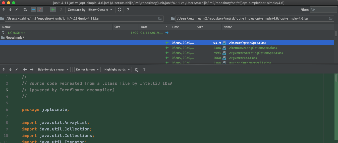 IDEA比较两个jar包_idea对比两个jar包-CSDN博客