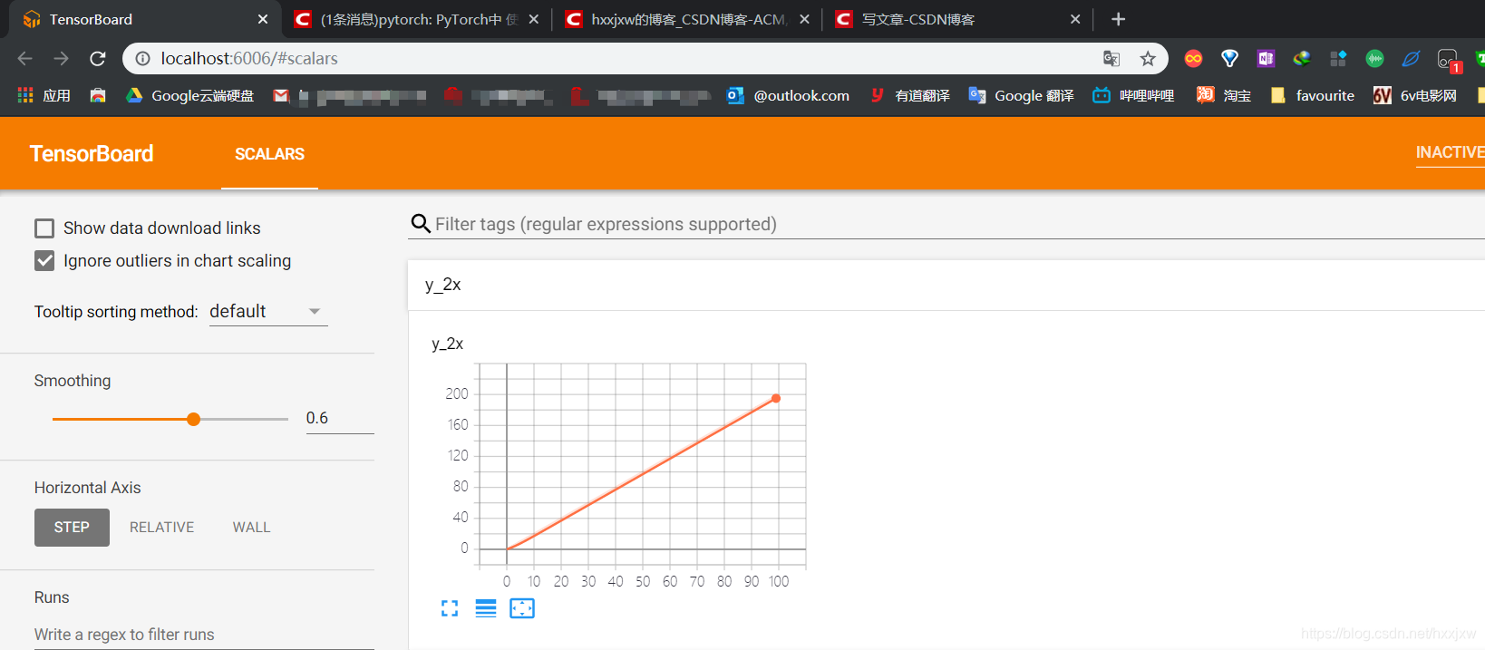 Pytorch 九 —— Tensorboard 当有了tensorboard日志文件怎么可视化它 同时显示多个模型 Vscode的