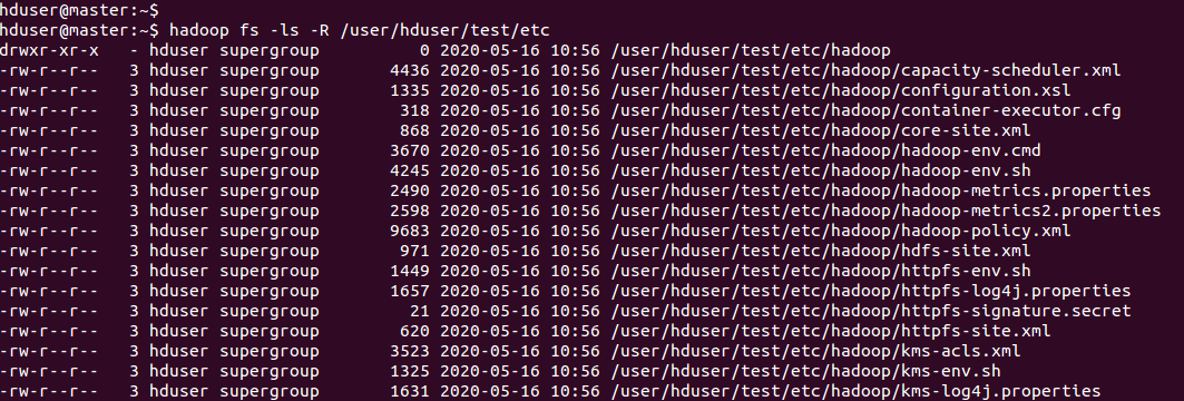 Hadoop Hdfs 命令hdfs Get 覆盖本地文件 Csdn博客 