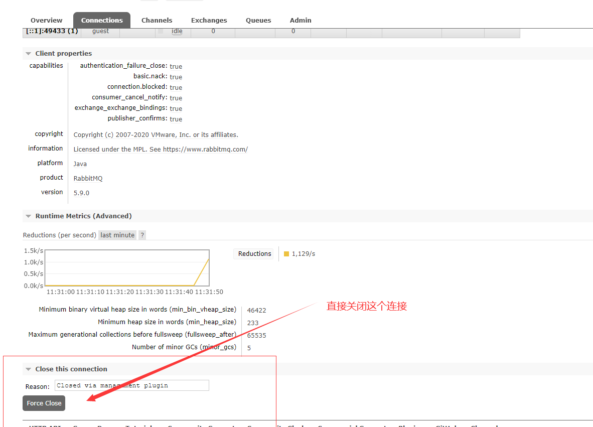 Rabbitmq：connections的介绍和使用rabbitmq Connections Csdn博客 