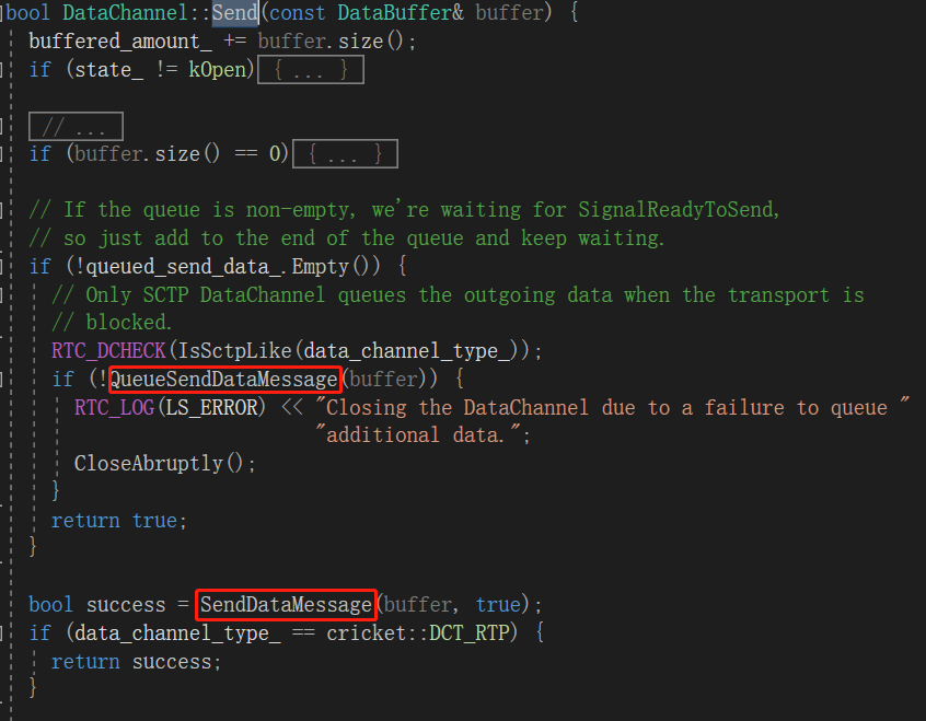 WebRTC源码分析——DataChannel及其相关类_webrtc datachannel 的源码-CSDN博客