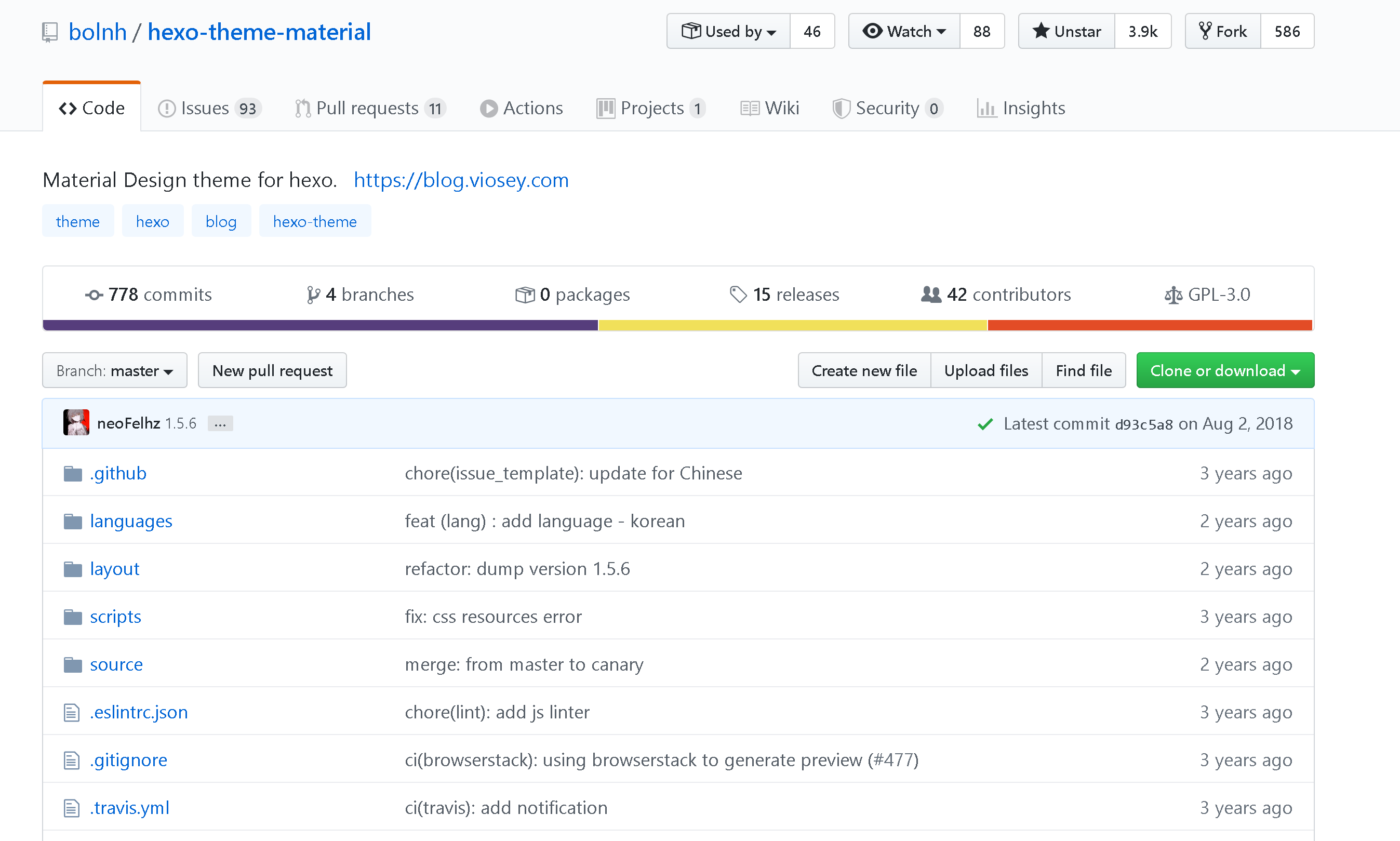 安装 material 主题的酷炫hexo博客 —— hexo s 后报错_hexo s 报错-CSDN博客