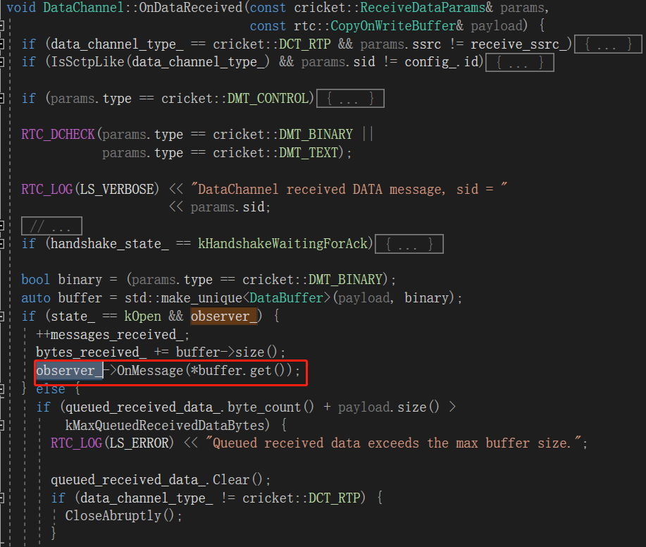 WebRTC源码分析——DataChannel及其相关类_webrtc datachannel 的源码-CSDN博客
