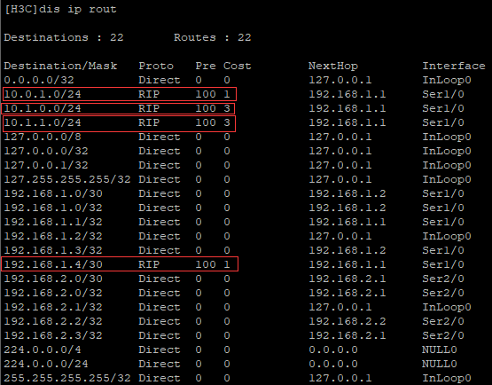 HCL配置使用 Route-policy 控制路由实验_h3c hcl导入配置-CSDN博客