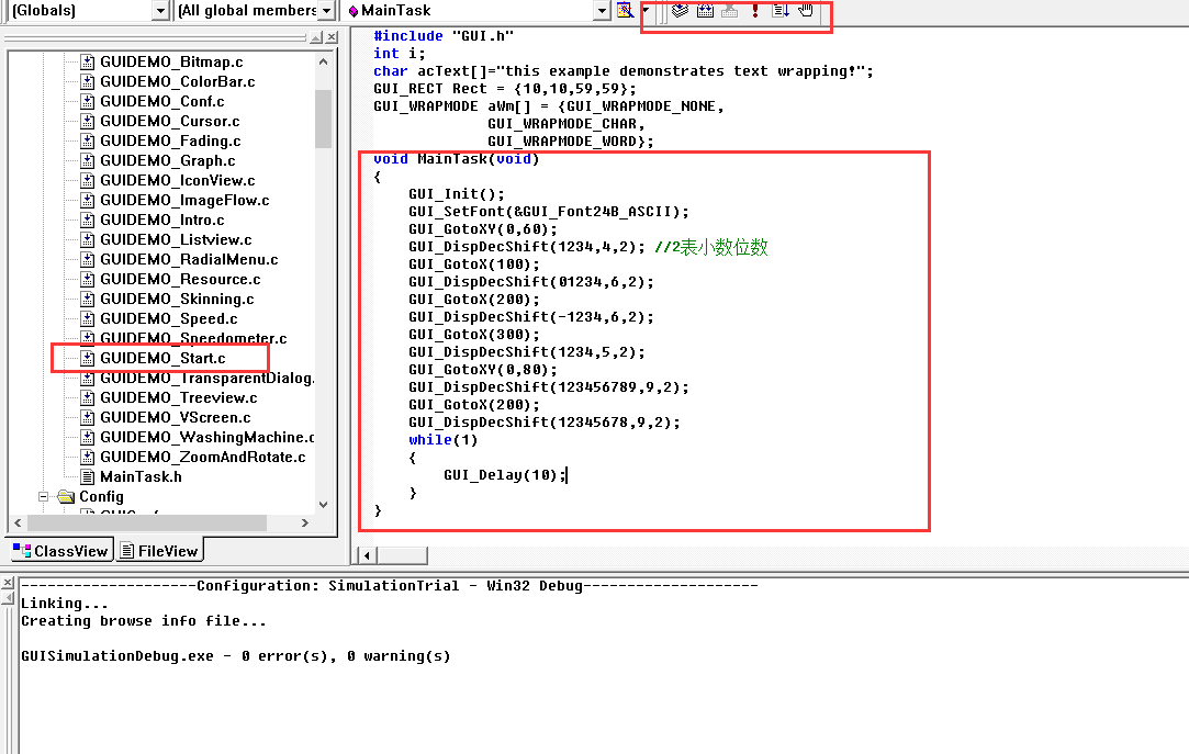 STemWin topic--GUI_DispDecShift() - Programmer Sought