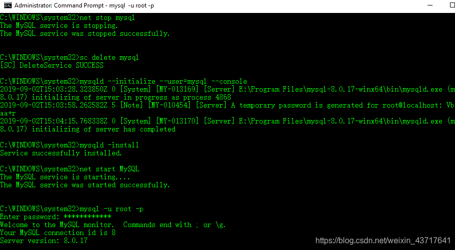Windows10系统mysql57升级到80windows Mysql57升级到80 Csdn博客