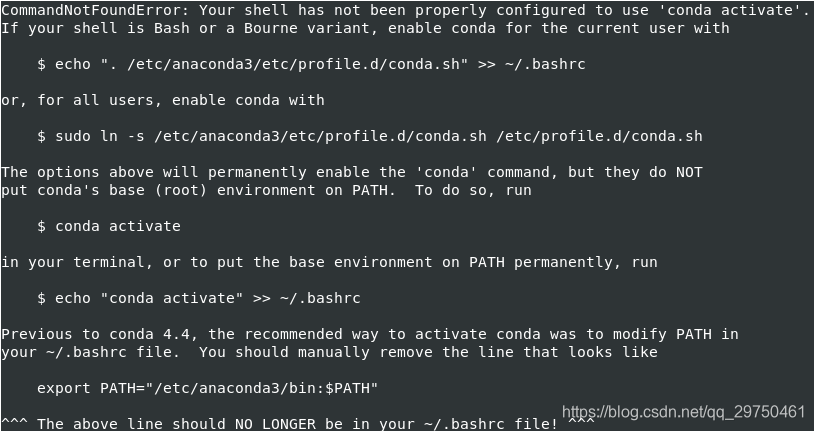 【解决】 Conda激活环境失败conda Source Activate Csdn博客