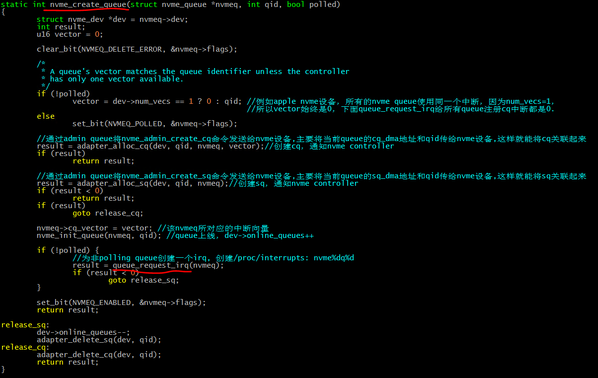 nvme设备中断的申请与注册过程_nvme poll_queues_yiyeguzhou100的博客-CSDN博客