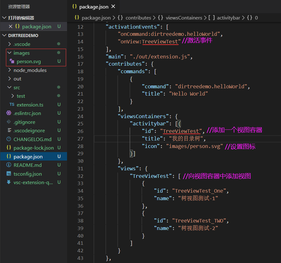 VScode插件视图显示本地文件目录树_vs code 文件视图怎么改成树状-CSDN博客