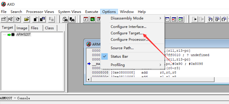 Processor ARM7TDMI/ARM920T raised an exception.Cause:Undefined instruction问题的多个解决方法_arm920t has ...