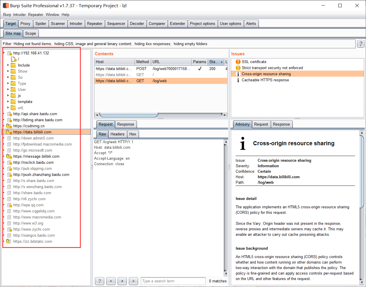 Burp Suite之Target模块学习篇_configure target details-CSDN博客