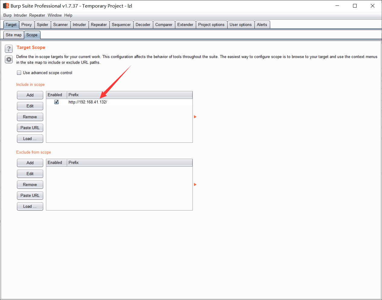 Burp Suite之Target模块学习篇_configure target details-CSDN博客