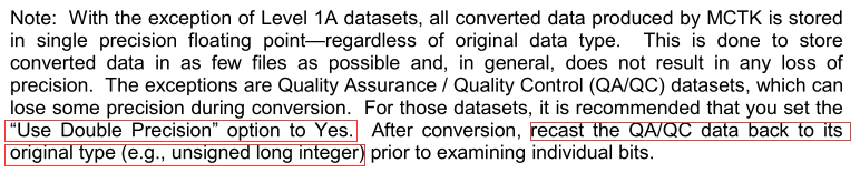 MODIS产品质量控制文件使用方法_mctk如何进行批处理-CSDN博客