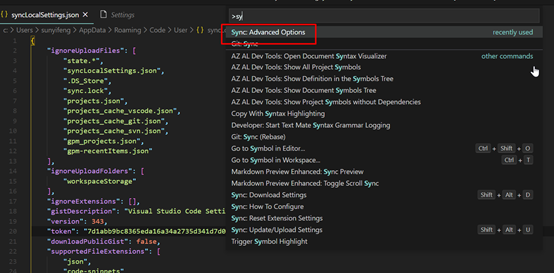 解决方案：利用Settings Sync插件完成VScode配置备份、同步与恢复_vscode settings.json 没有同步-CSDN博客
