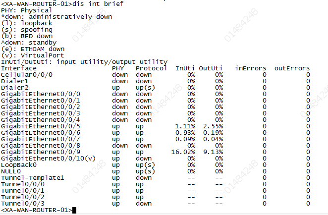 华为数通设备常用查询命令_dis ip int b-CSDN博客