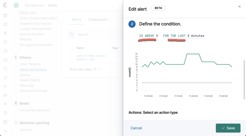 Elastic: 创建一个 Elastic 邮件警报 - 7.7 发行版_xpack.encryptedsavedobjects ...