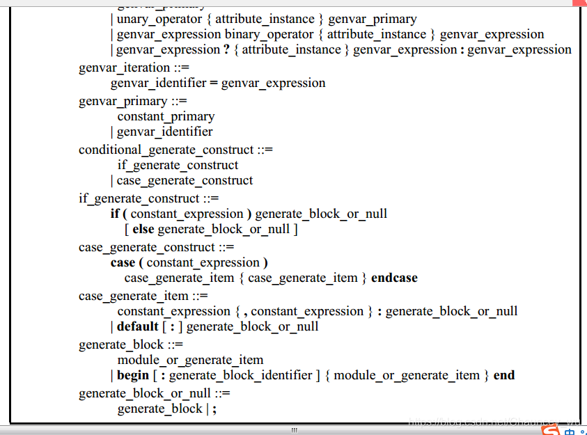Verilog语法 Generate结构 (ieee Std 1364™ 2005翻译)generate Block Csdn博客