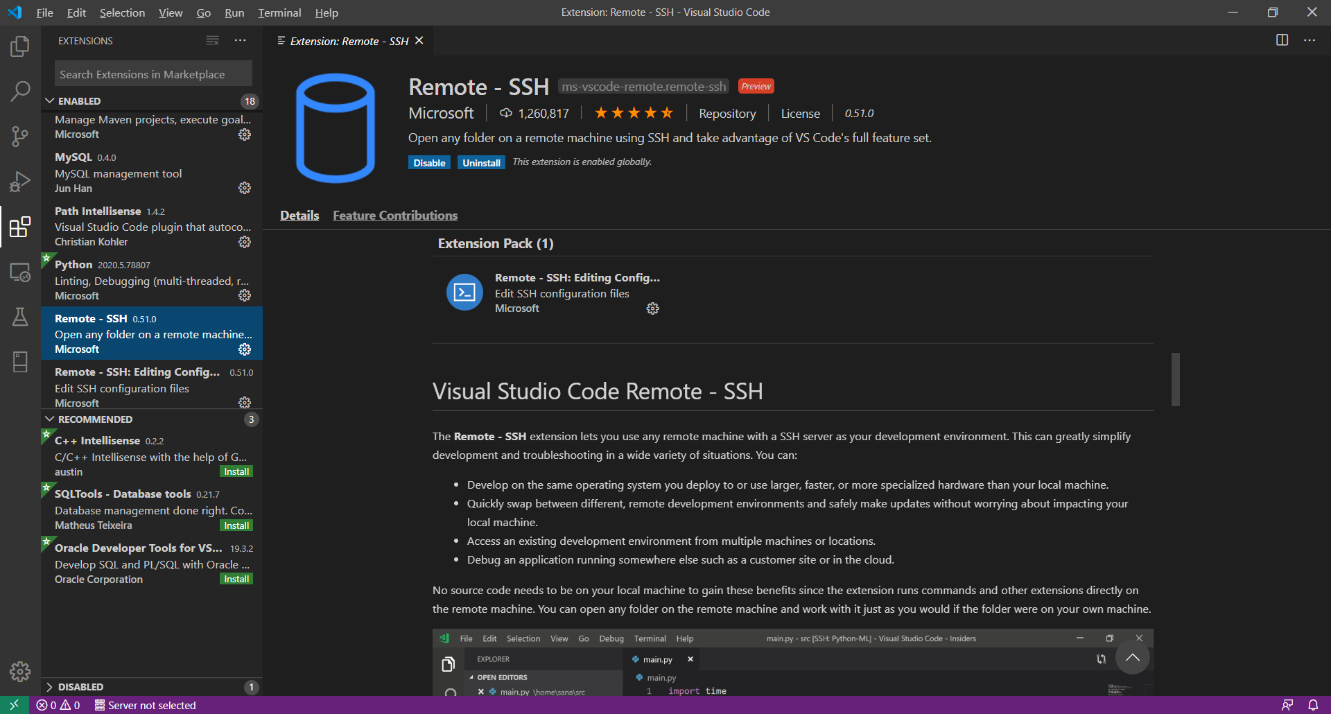 VSCode插件Remote-SSH连接远程服务器错误 “could not establish connection *****“ - 程序员大本营