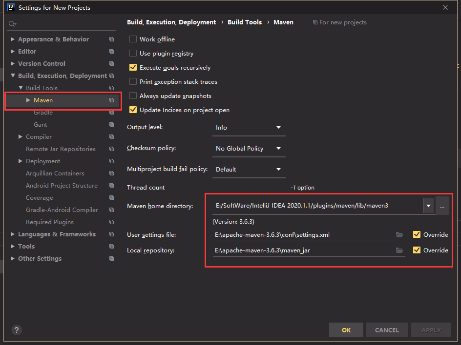 最详细IDEA2020新版本创建maven项目并导入jar包_idea2020导入maven-CSDN博客