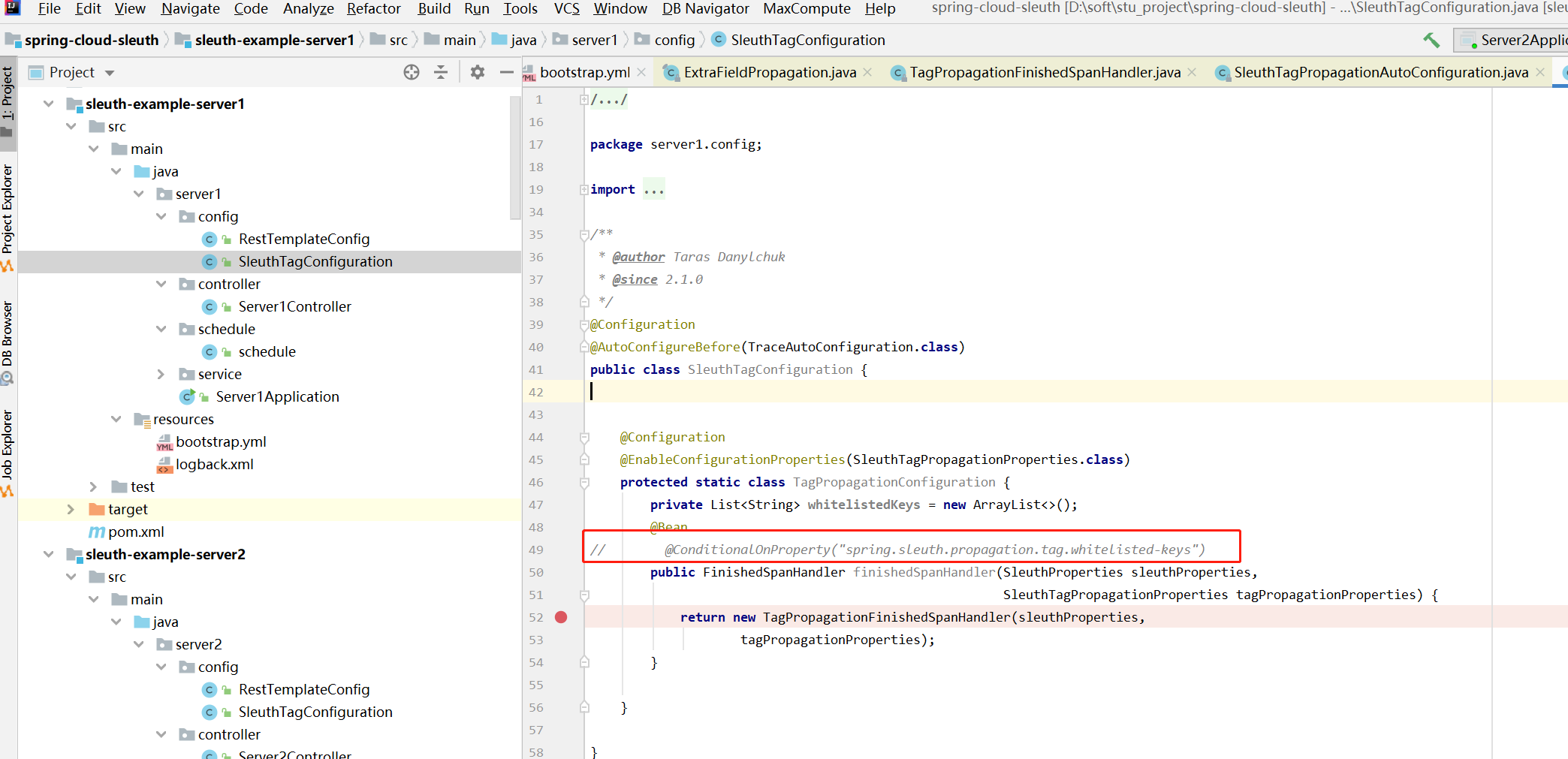 spring-cloud-sleuth链路信息中增加自定义属性_sleuth自定义数据-CSDN博客