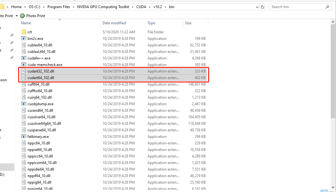 Cudart64 101 Dll Not Found解决方法 程序员大本营