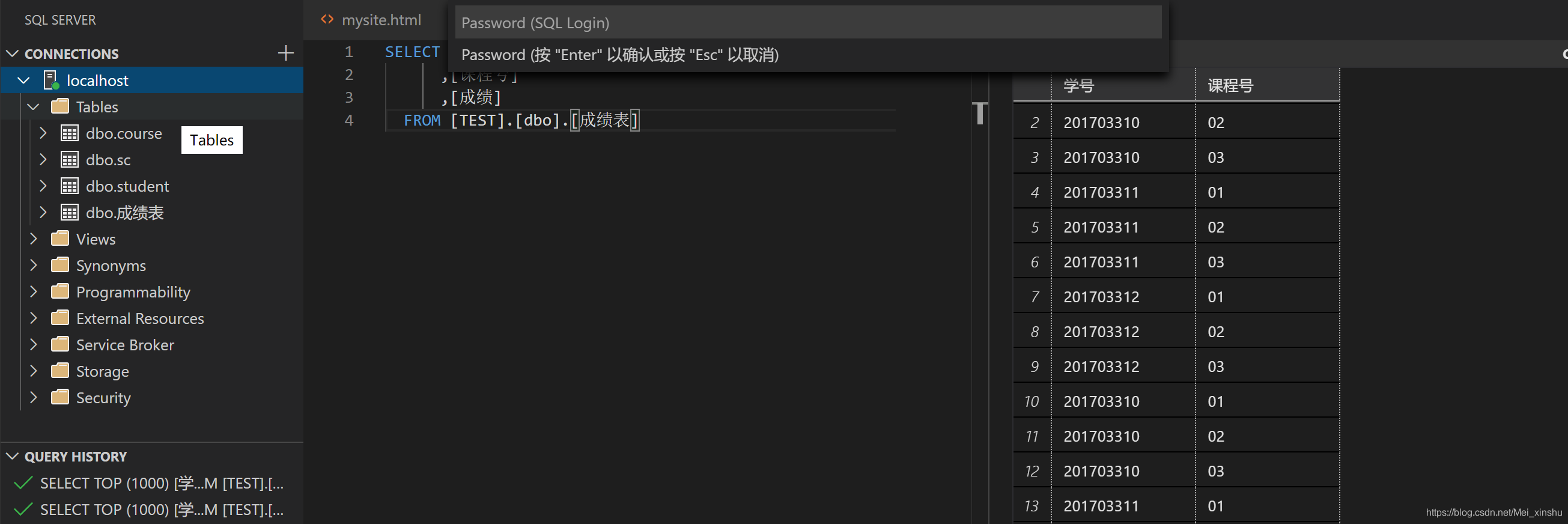 用vs Code连接sql Server数据库步骤及遇到的问题mssql Failed To Load Sql Tools Service Csdn博客