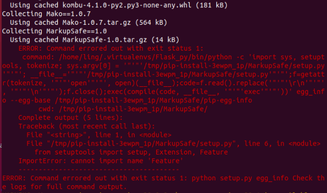 python3 pip安装MarkupSafe==1.0失败解决_a_Joker_Ling的博客-CSDN博客