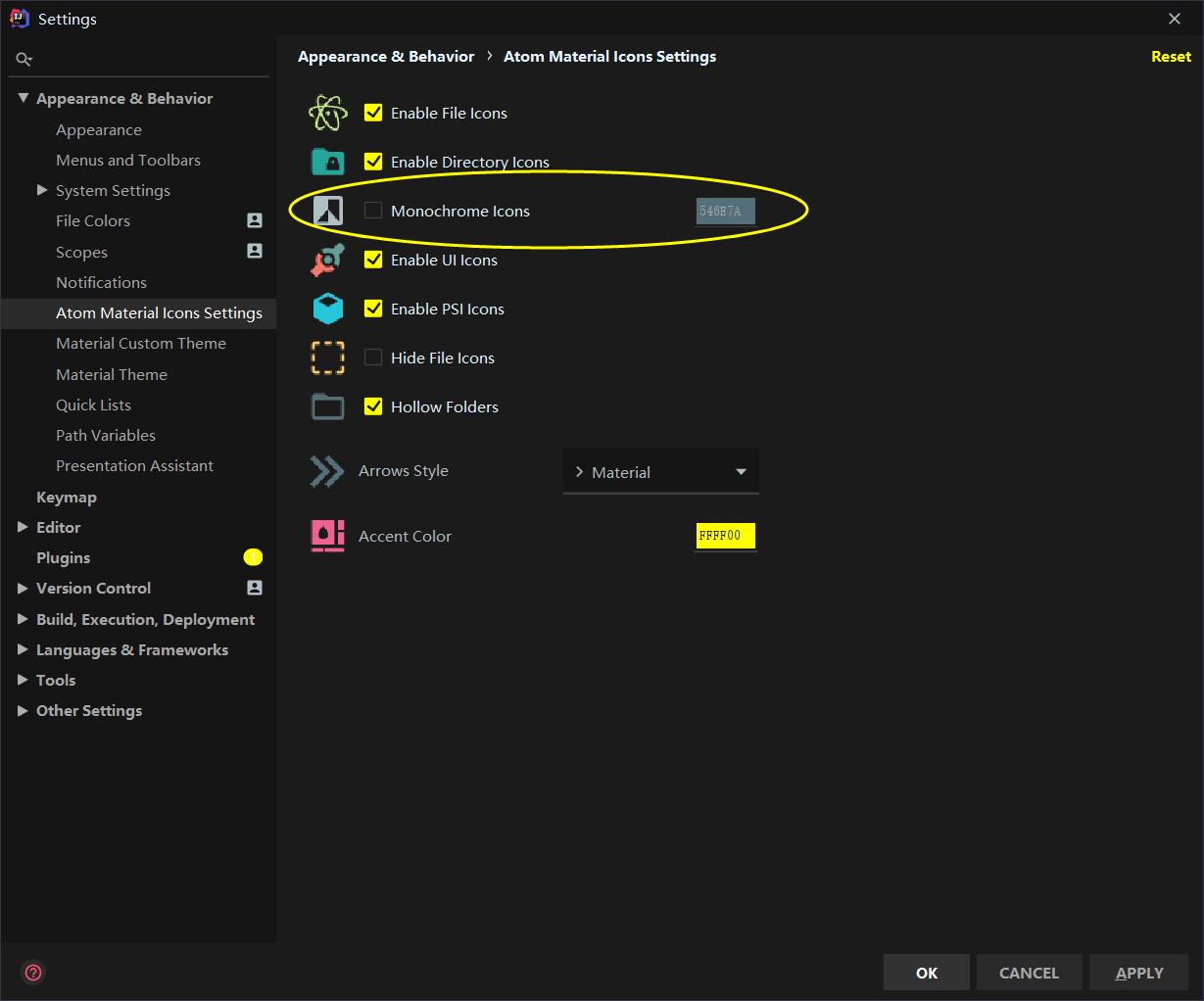 拒绝清一色灰或白主题，教你使用IDEA主题插件Material Theme UI+Atom Material Icons美化你的IDE，颜值 ...