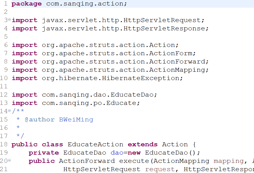 struts 报错1：The import org.apache.struts cannot be resolved_org.apache ...