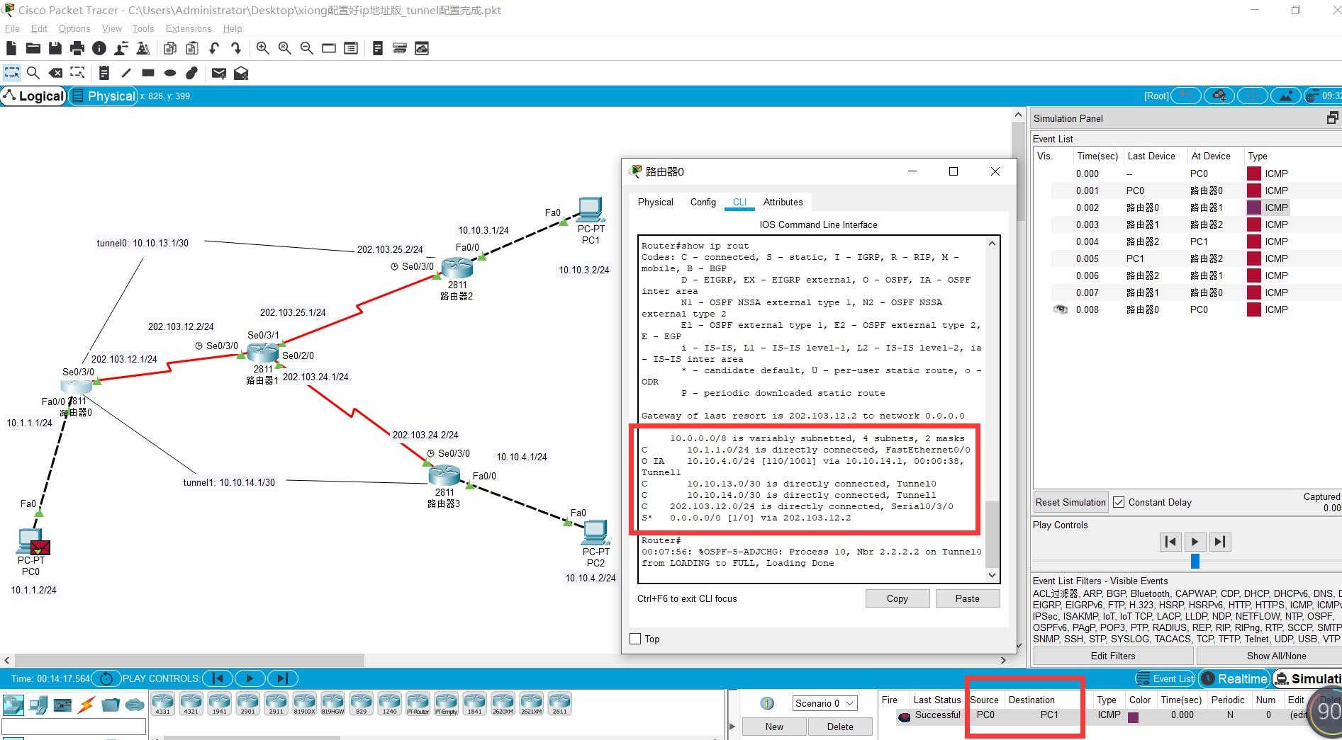 GRE+ospf+ipsec的配置_ipsec gre和ospf结合使用-CSDN博客
