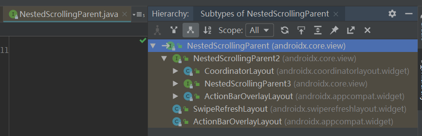 理解RecyclerView（七）—RecyclerView配合使用CoordinatorLayout及Behavior的嵌套滑动机制_coordinatorlayout ...