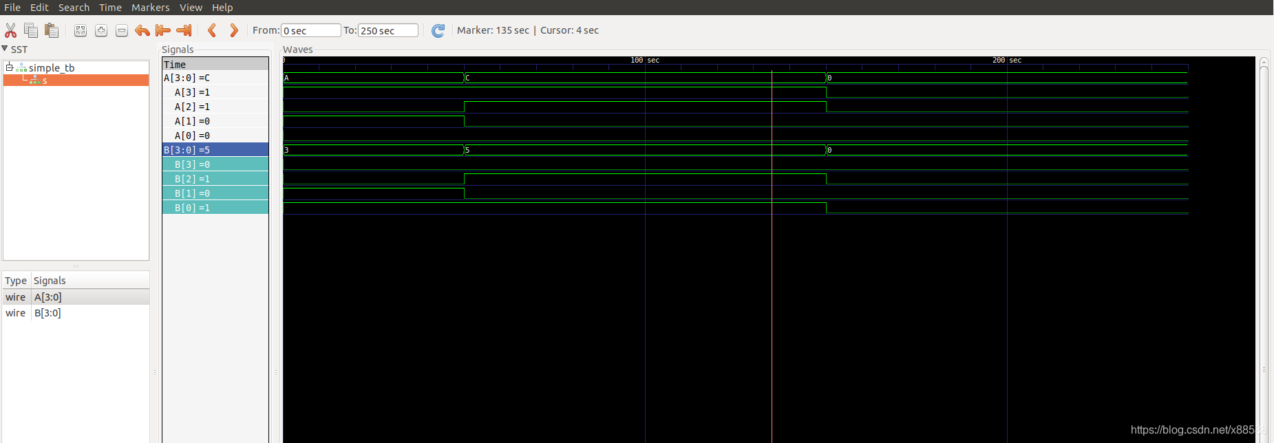 Iverilog And Gtkwave基础练手 Gtkwave Vcd Github Csdn博客